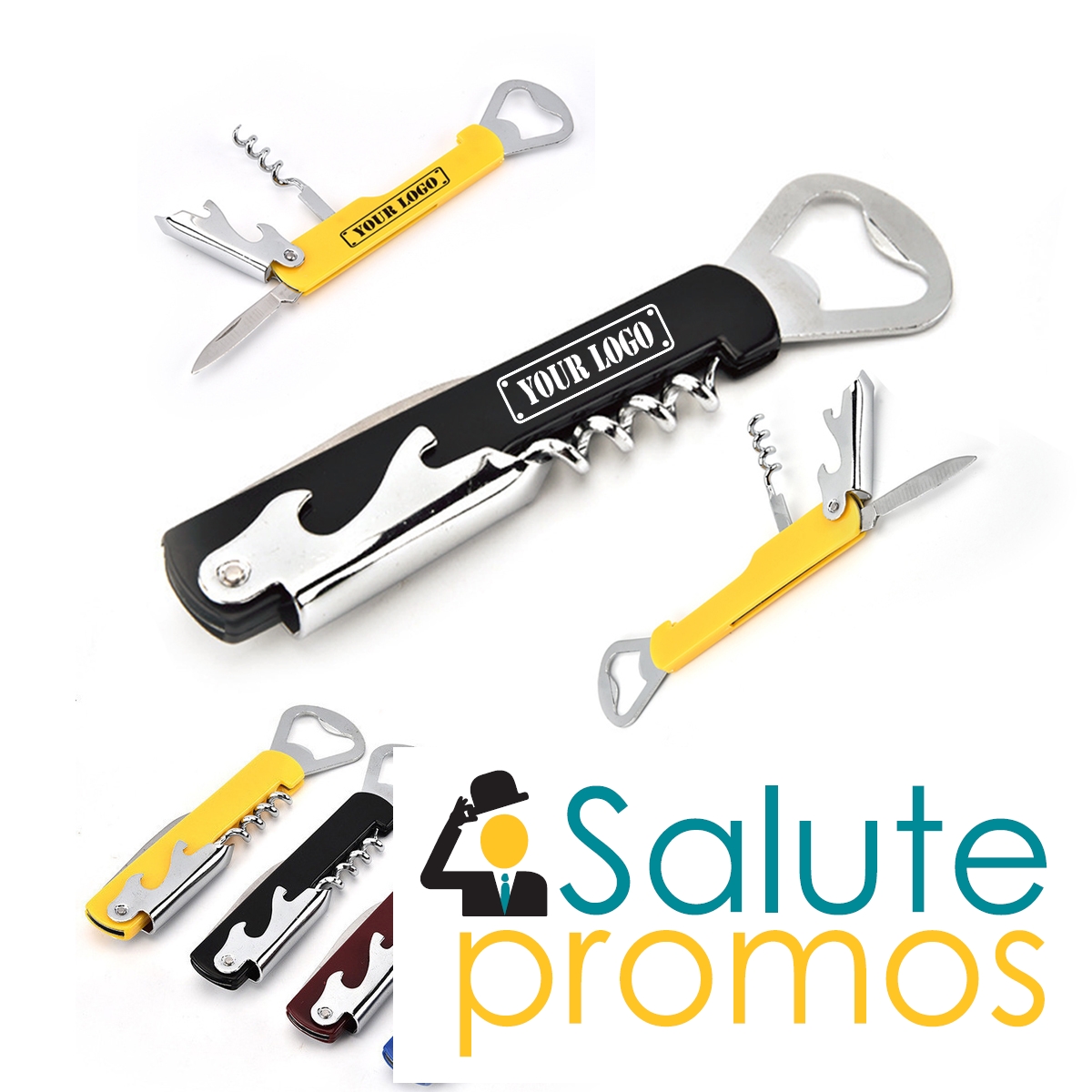 4 in 1 Waiter's Tool,Bottle Openers