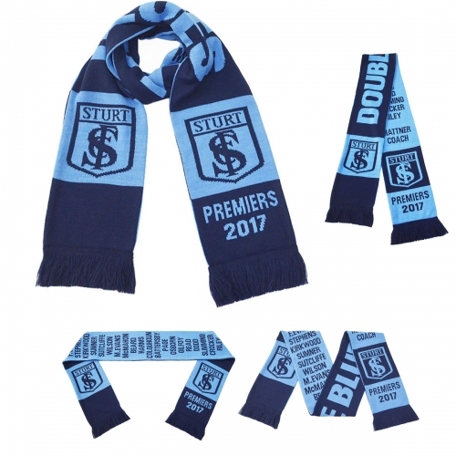 Customized Knit Scarves,Team Spirit