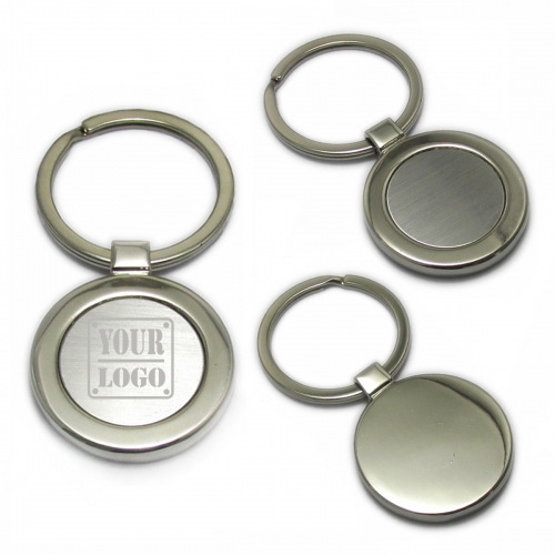 Custom Round Metal Keychain,Key Chains & Tags